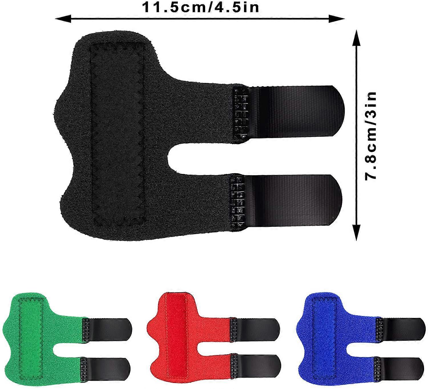 Finger Splint Finger Brace Adjustable Attachment Strap with Integrated ...