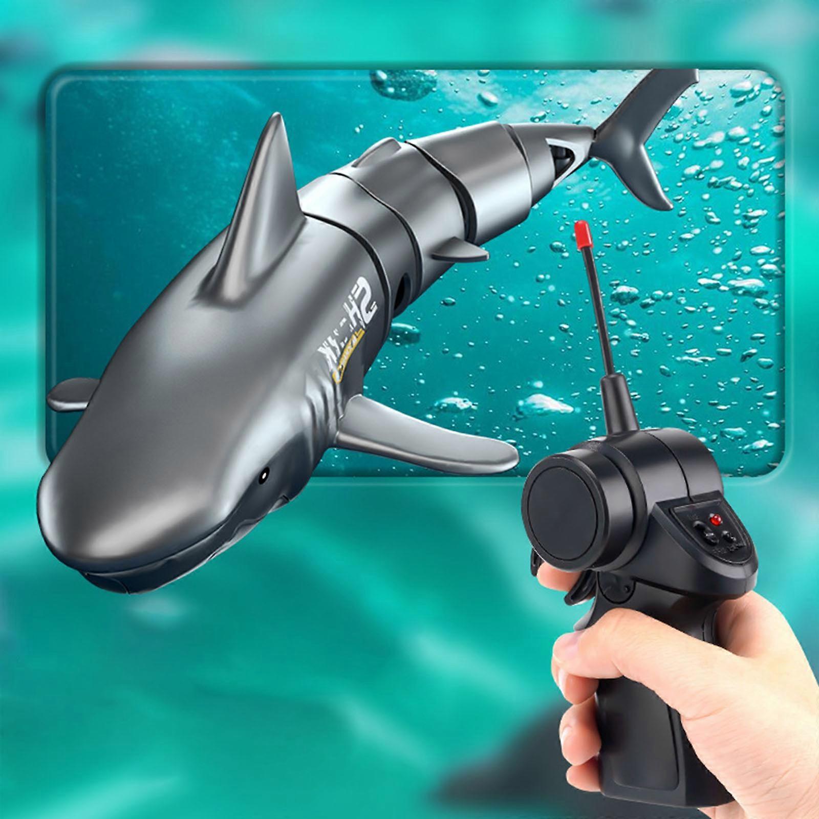 2.4 GHz Remote Control Shark Electric Waterproof RC Toy 360 Rotate ...