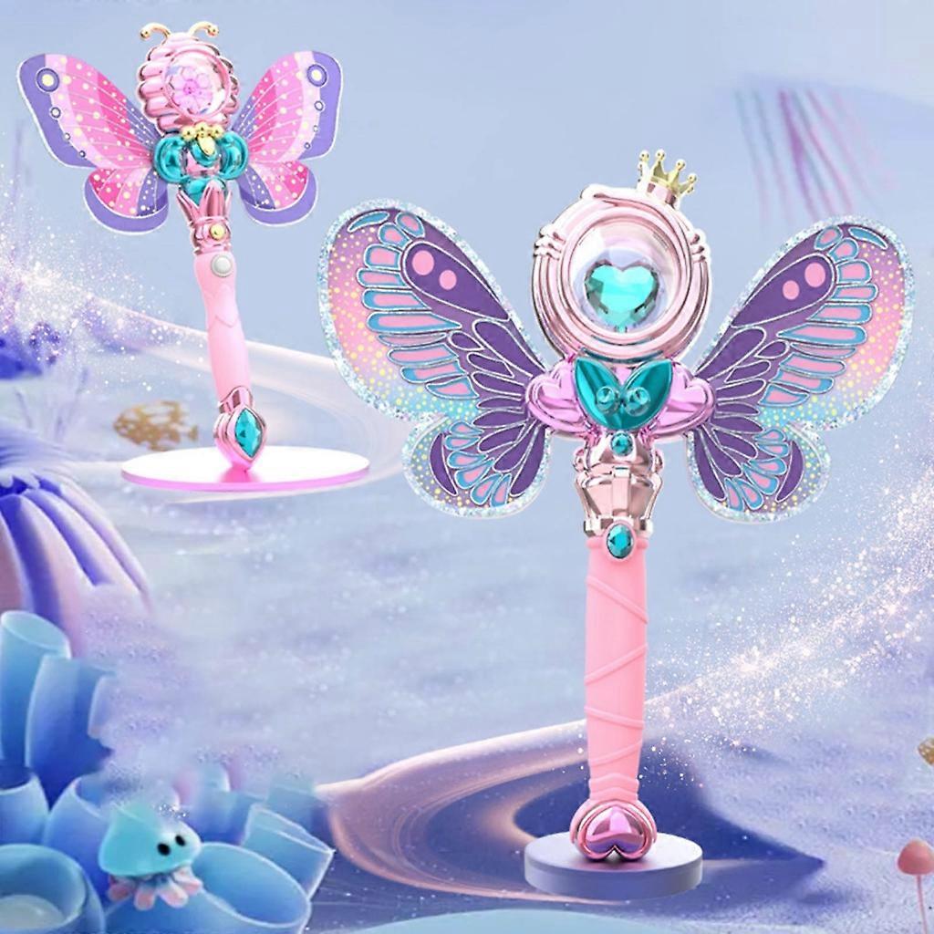 Led Magic Wand Light Up Wand Music Magic Wand Glow Stick Princess Led ...