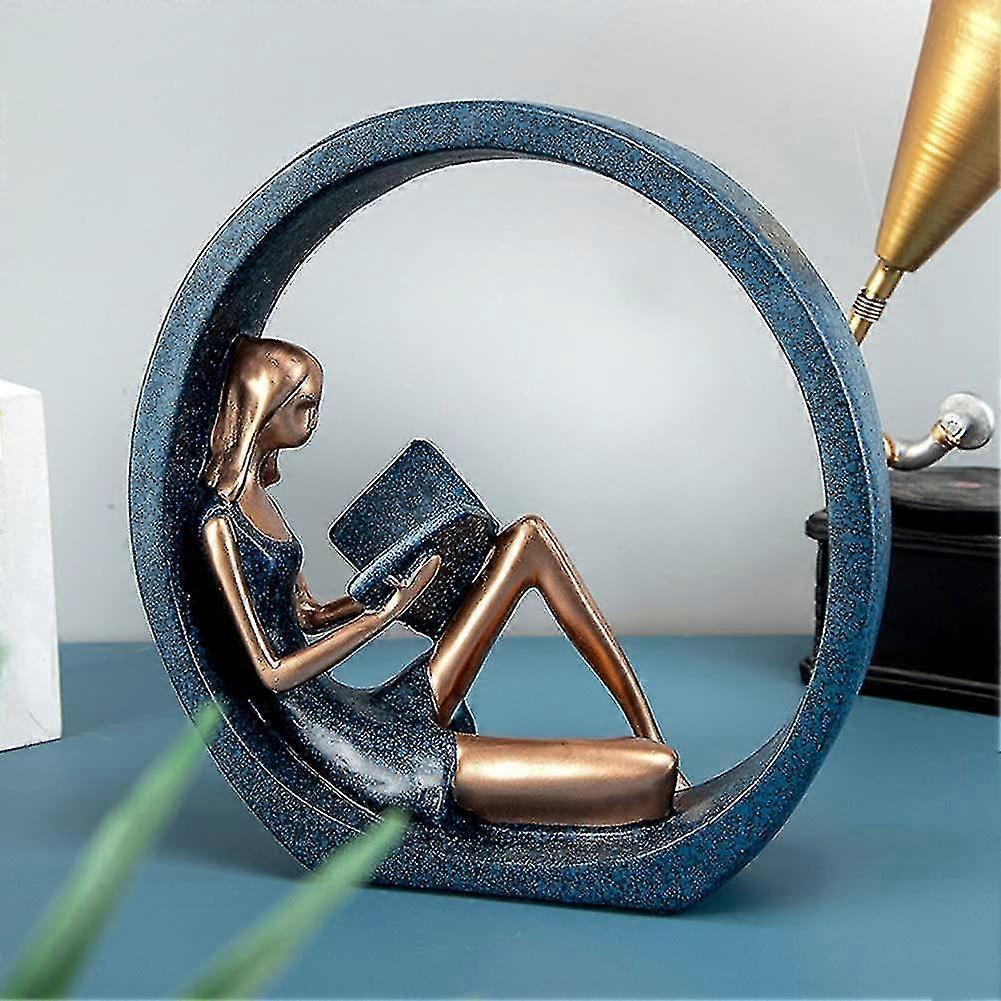 Decorative Sculpture - Resin Statue, Modern Design Beauty Statue ...