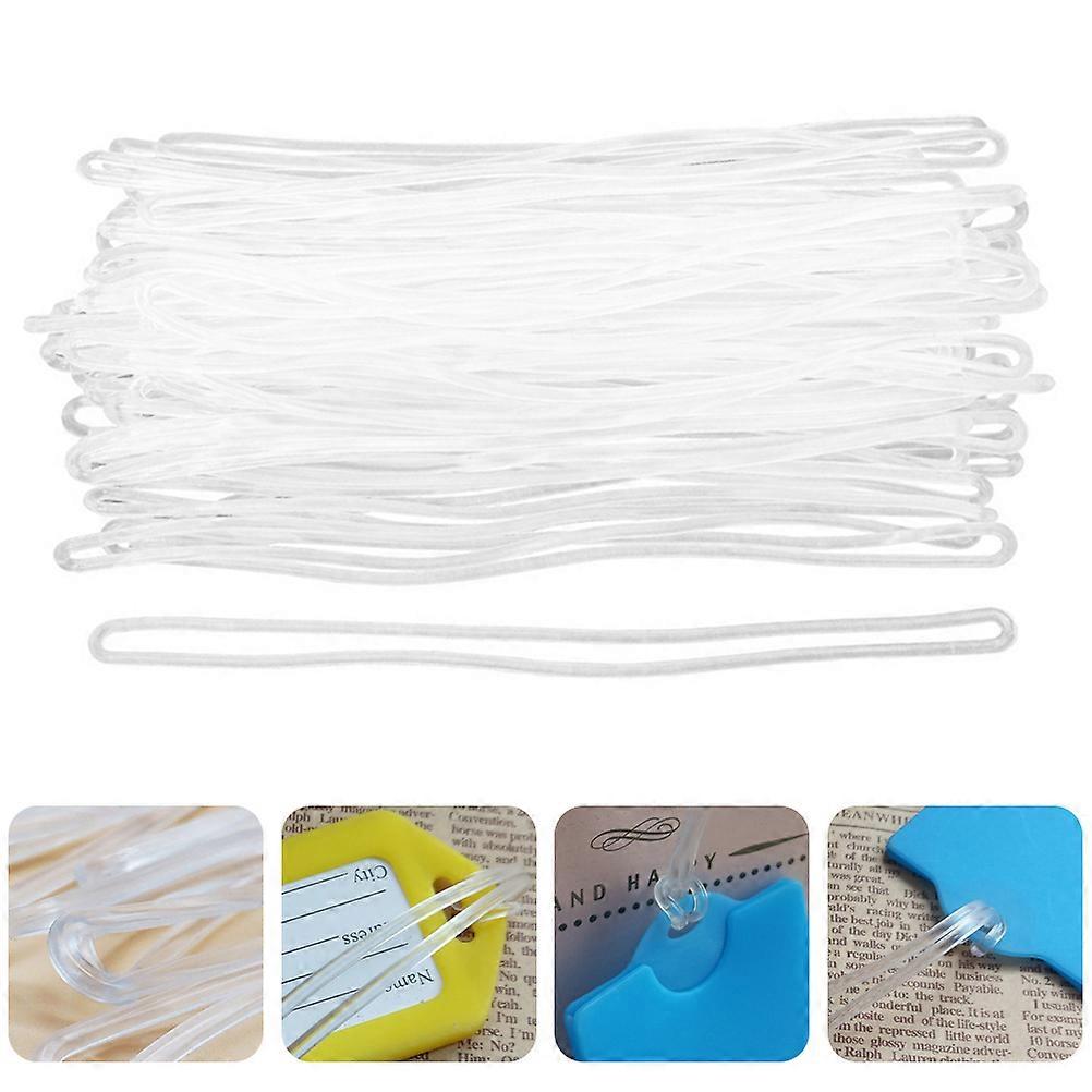 Bag Tags Luggage PVC Luggage Loops Travel ID Loops Identification Tag ...