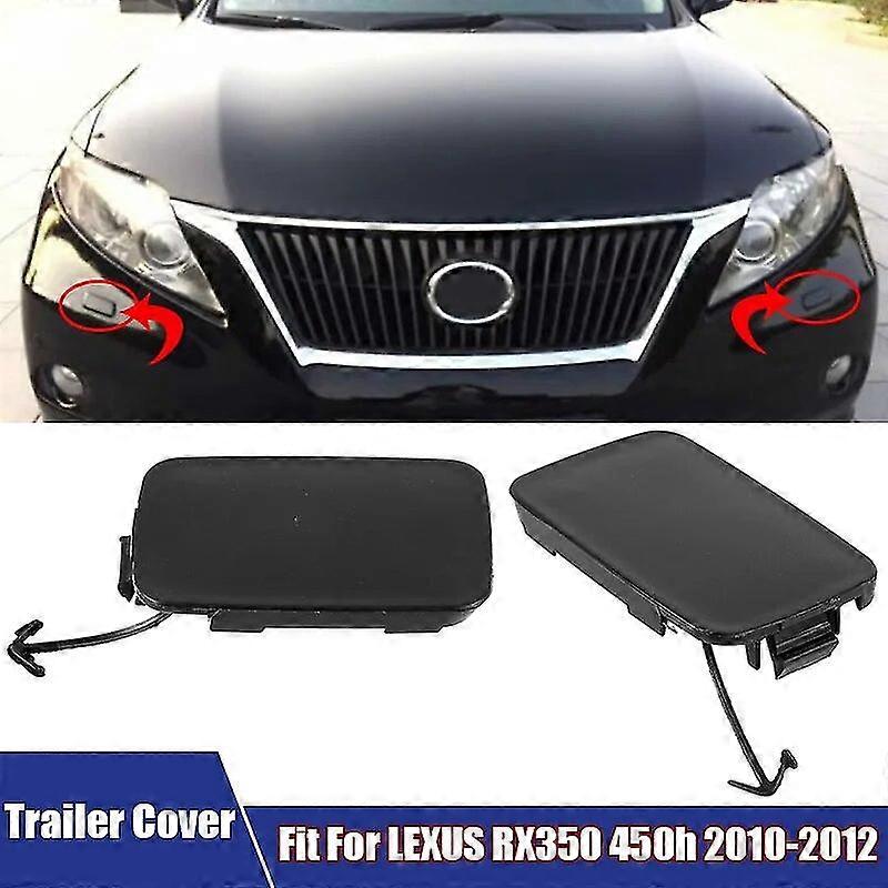Left & Right Car Front Bumper Towing Hook Eye Cover For LEXUS RX350 ...