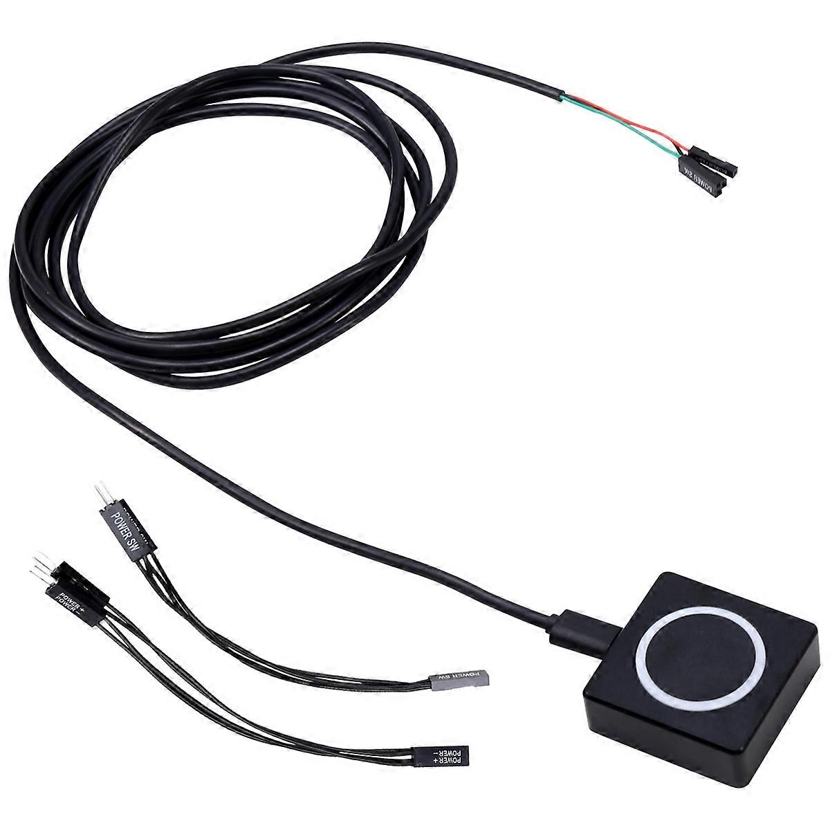 PC Power Button Desktop Power Switch PC External Start Power on/Off ...