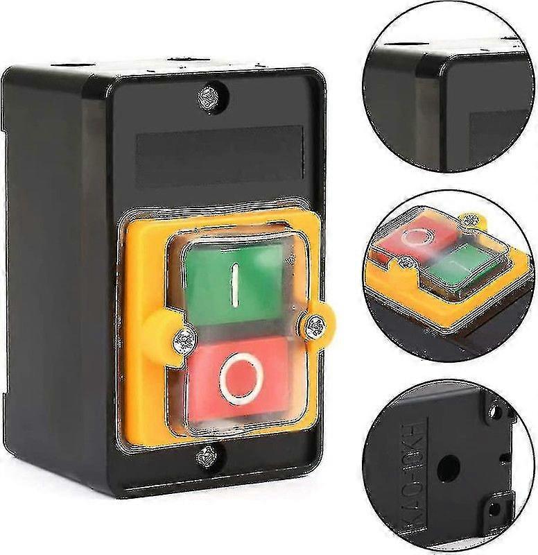 Pcs Machine Switch, Machine Pushbutton Switch Ac 220v/380v 10a On/off ...