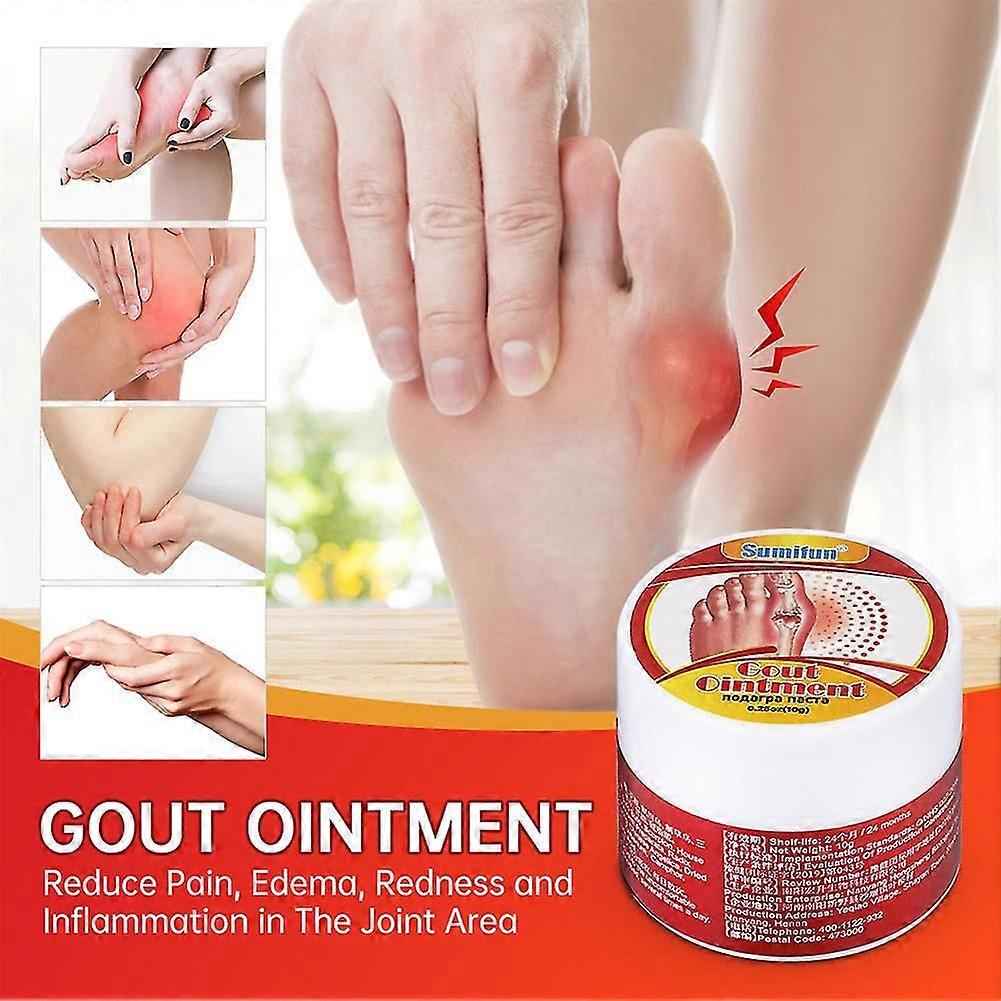 3PCS Sumifun Gout Treatment Ointment Joint Hallux Valgus Pain Relief ...