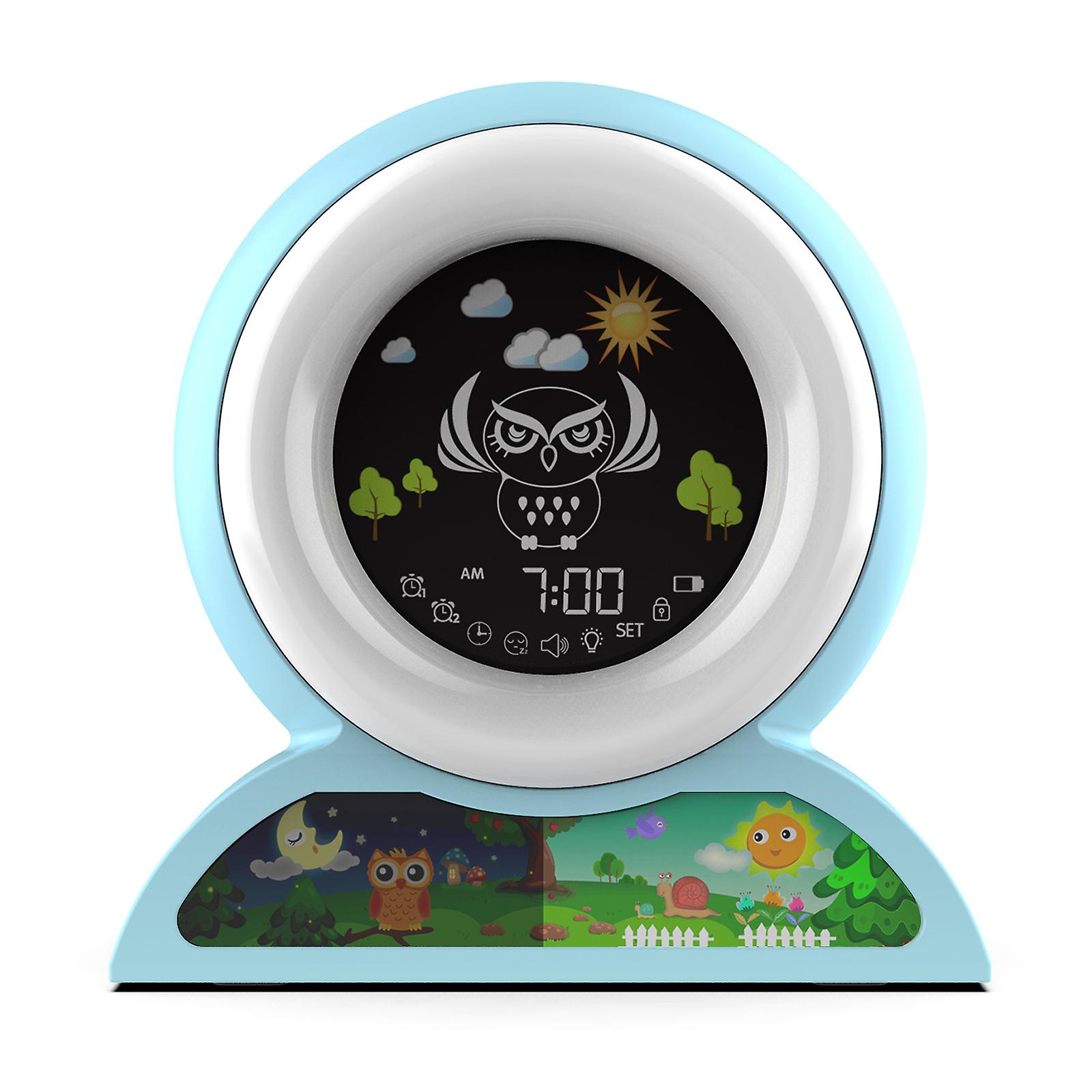 Kids Light Alarm Clock, Wake Up Light Alarm Clock, Kids Sleep Training ...