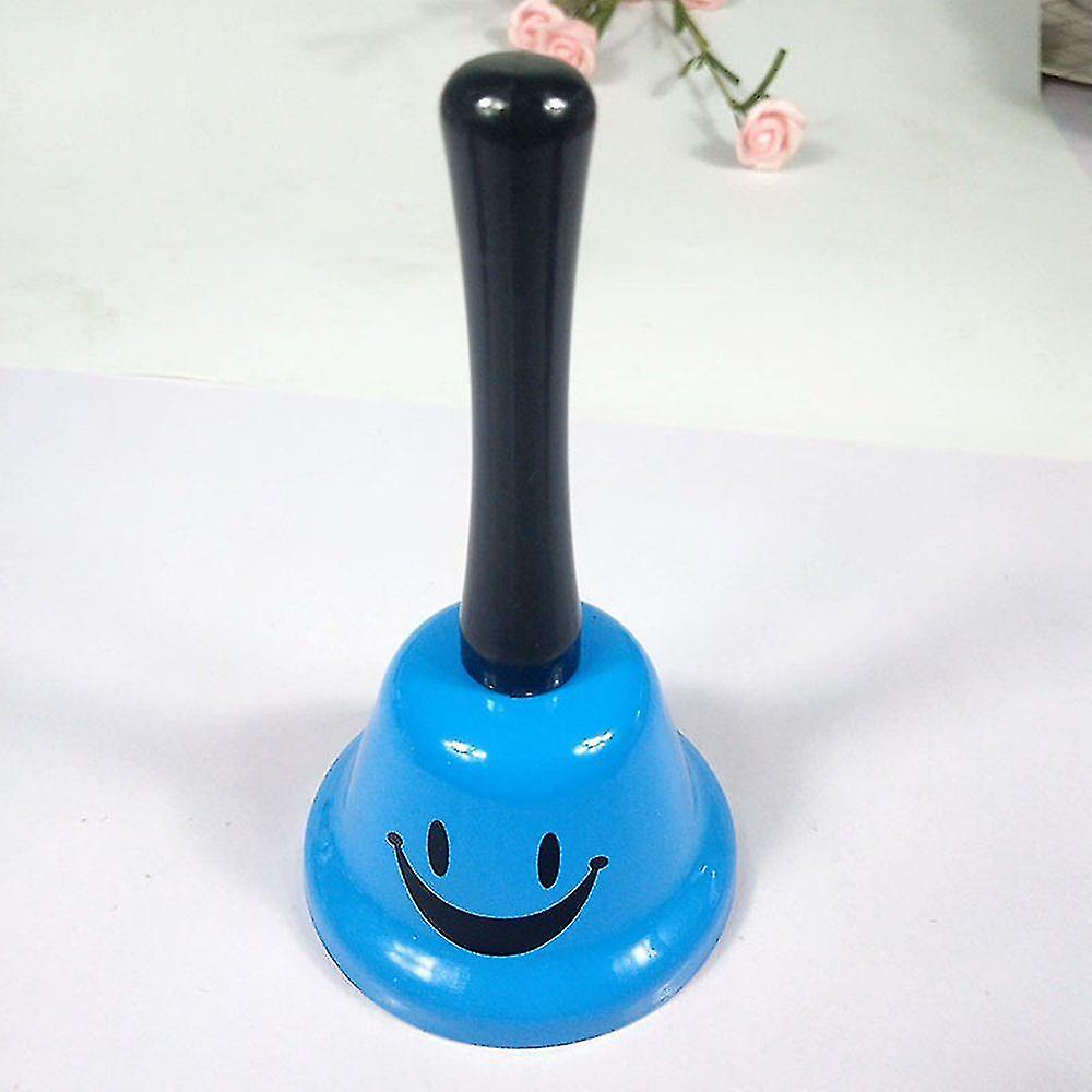 3 Pcs Table Bell Reception Bell, Metal Table Bell Smile Pattern Hand ...