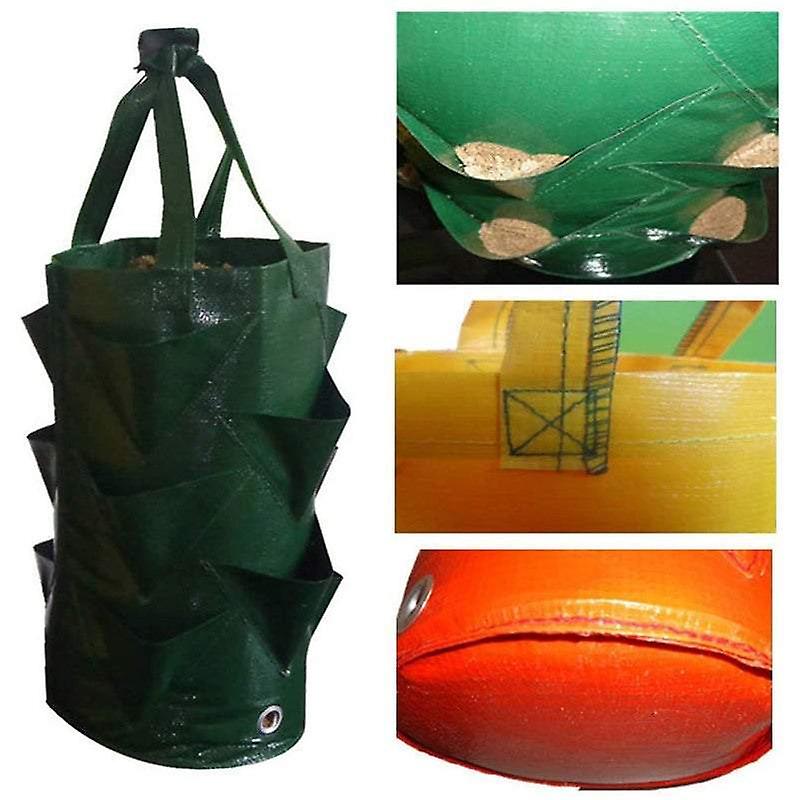 Hod Health And Home Strawberry Growing Bag Hanging Plant Garden Fruit ...