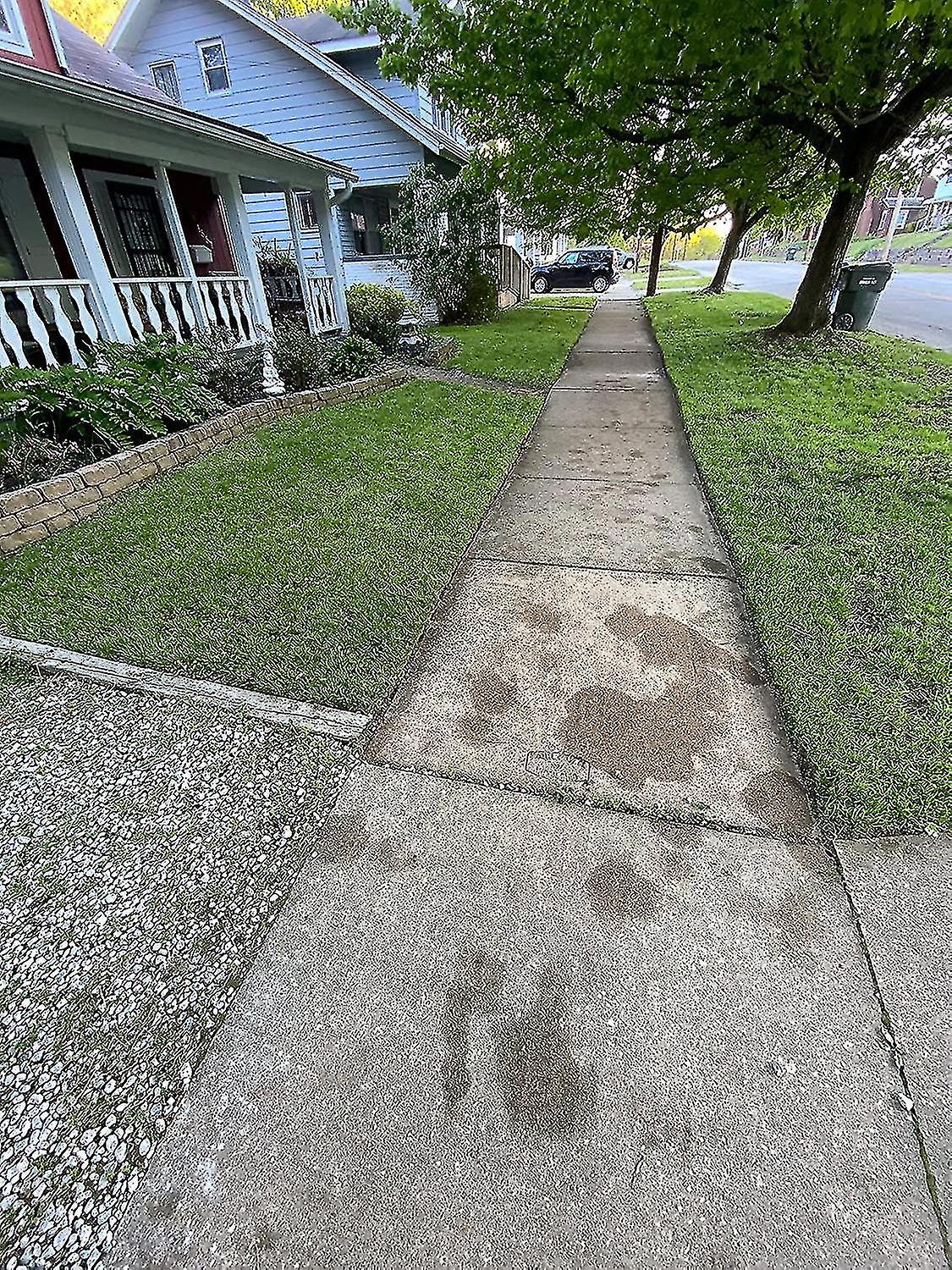 38 Inch Manual Lawn Edger Half Moon Grass Edger With T-style Long Handle, Or Sidewalk, Driveway ...