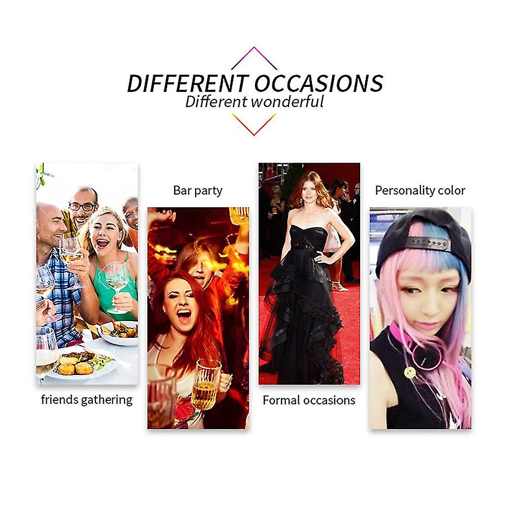 8 Color Liquid Spray Temporary Hair Dye Unisex Hair Color Dye Instant ...