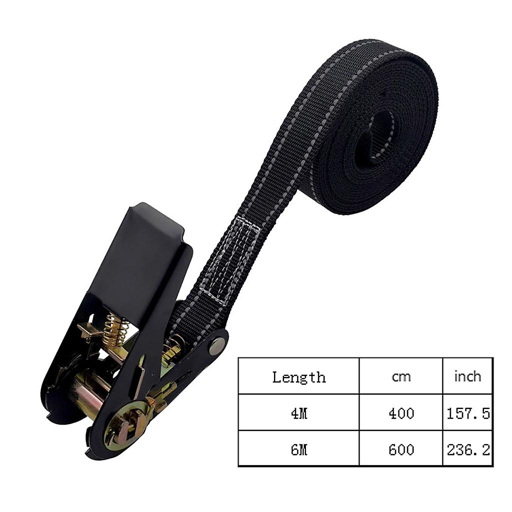 Ratchet Straps 800kg Tensile Force Cargo Tie Down Strap for Easy Loads ...