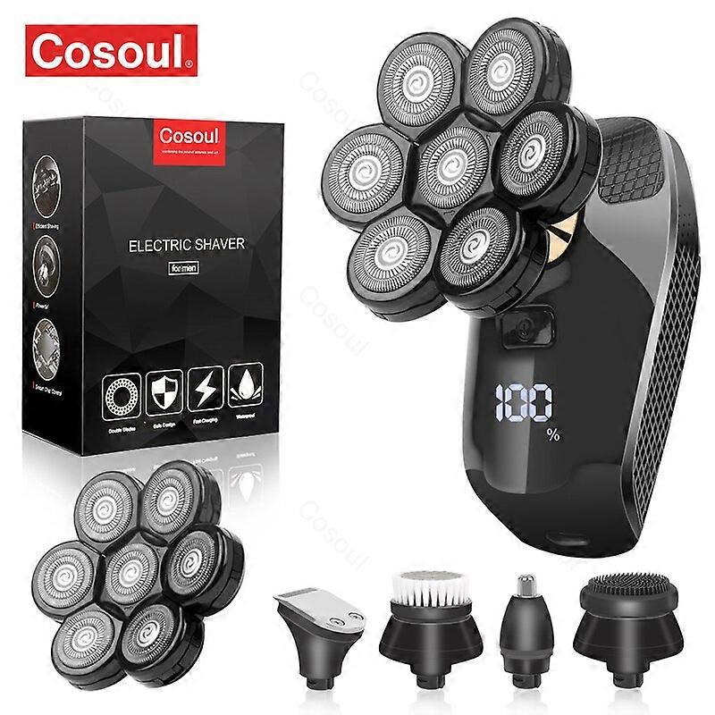 Shaver for Men Electric Shaver Powerful Bald Head Shaver Beard Shaving ...