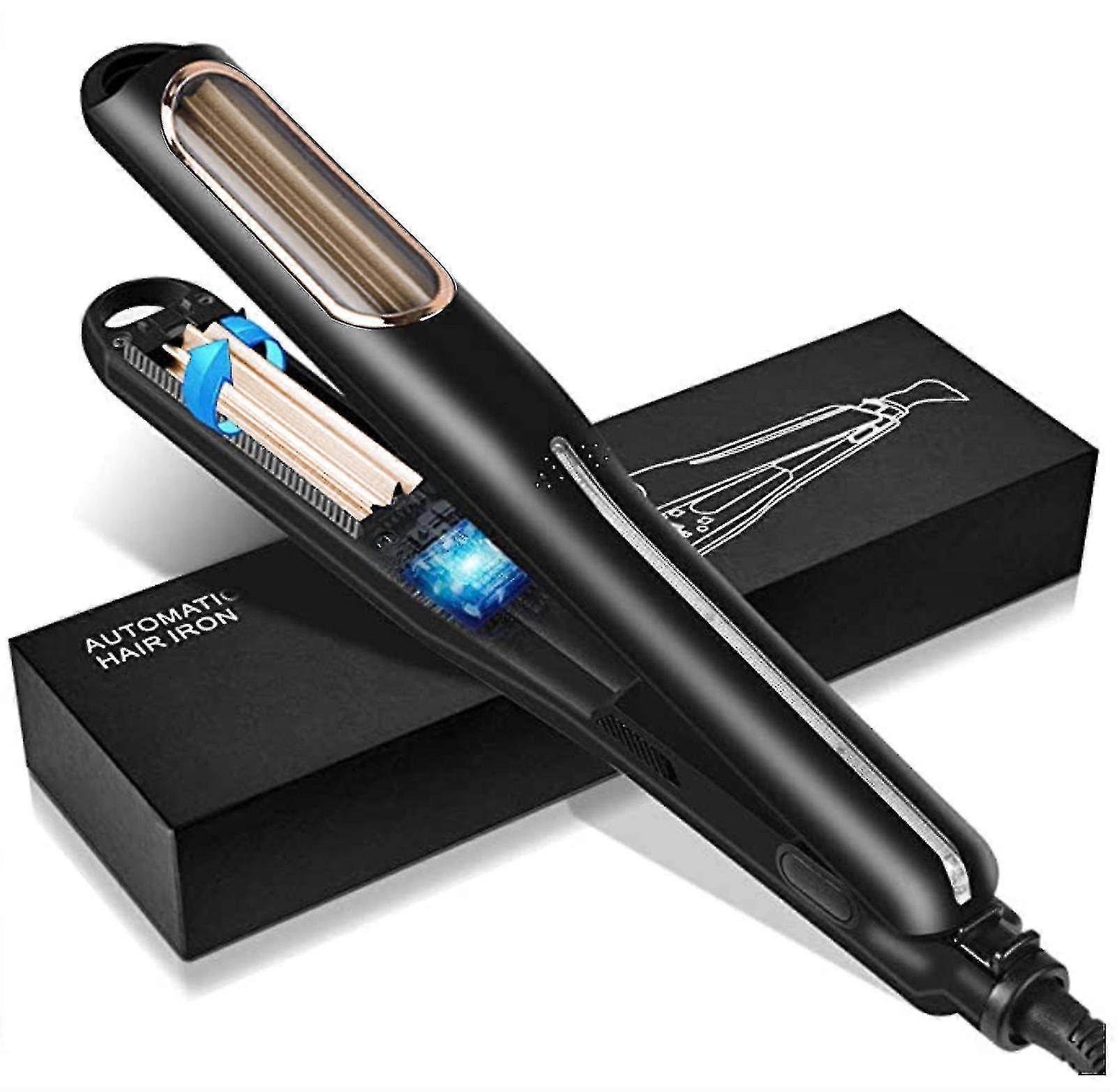 New Automatic Crimping Hair Iron Rotating Corn Hair Curler Crimper ...