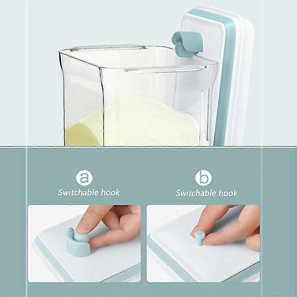 1000ml Airtight Powdered Milk Dispenser, Portable Powdered Milk Box ...