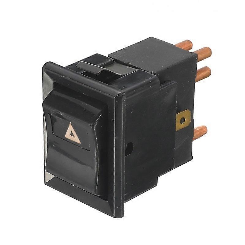 7 Pins Black Hazard Warning Lamp Switch For Land Rover Defender 90 110 ...