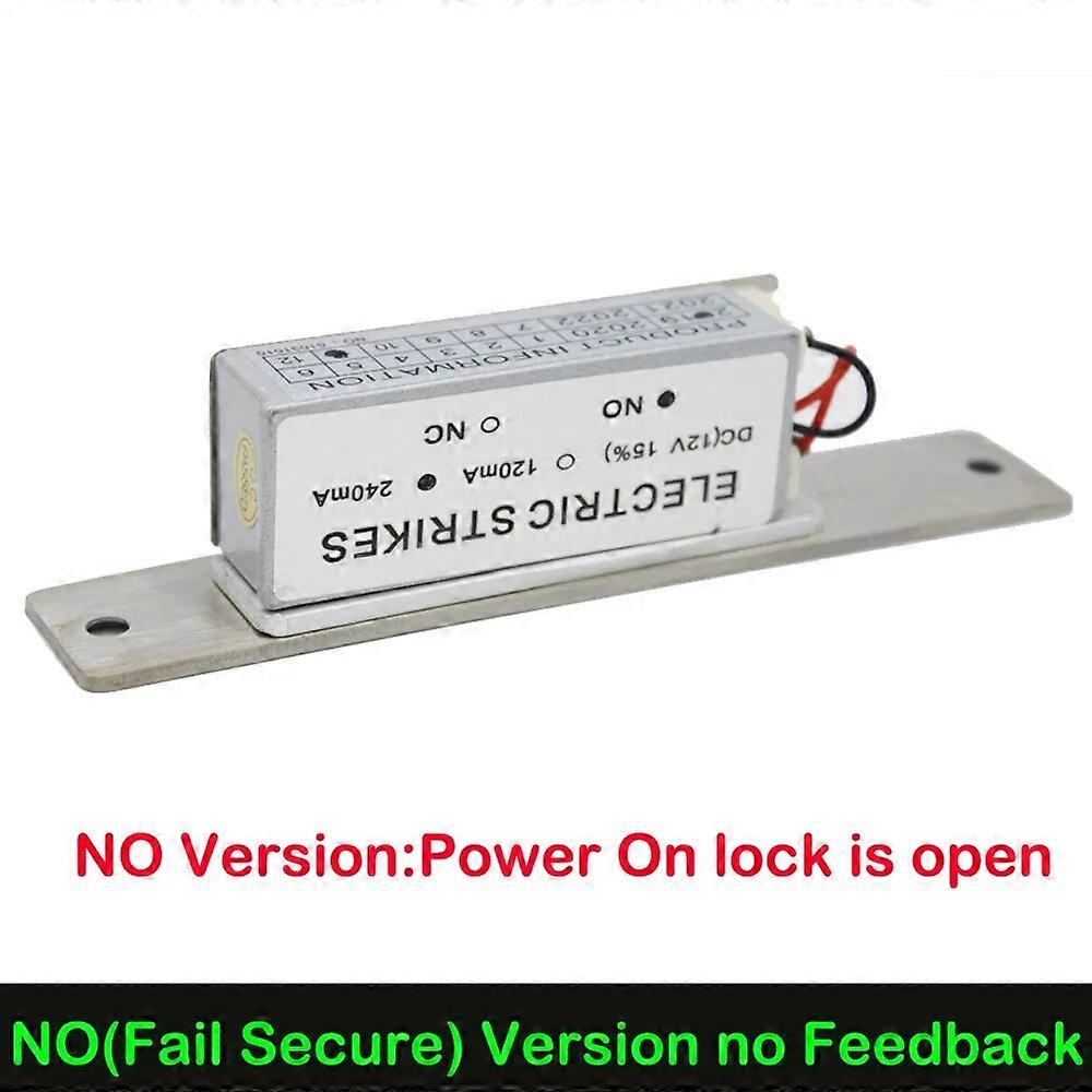 Stainless Steel 12V Electric Strike Lock Electronic Door Access Control ...