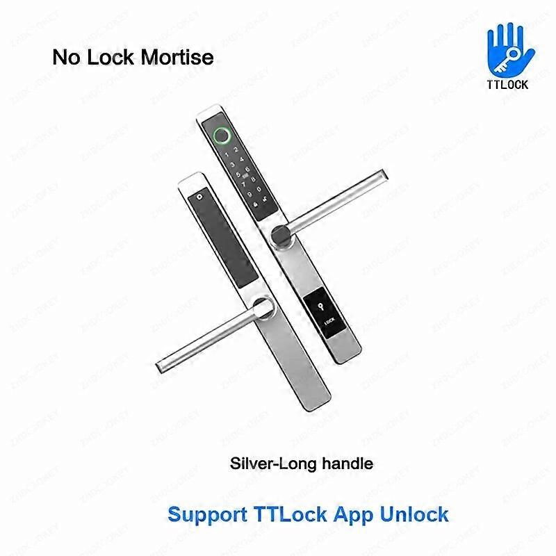 Electronic Door Lock APP Remote Unlock Waterproof Fingerprint IC Card ...