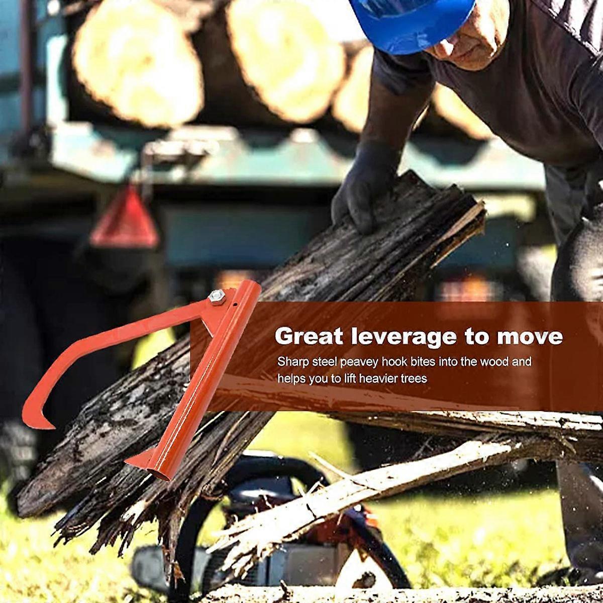 Wood Logging Tool Log Roller Tool Carbon Steel Logging Cant Hook ...