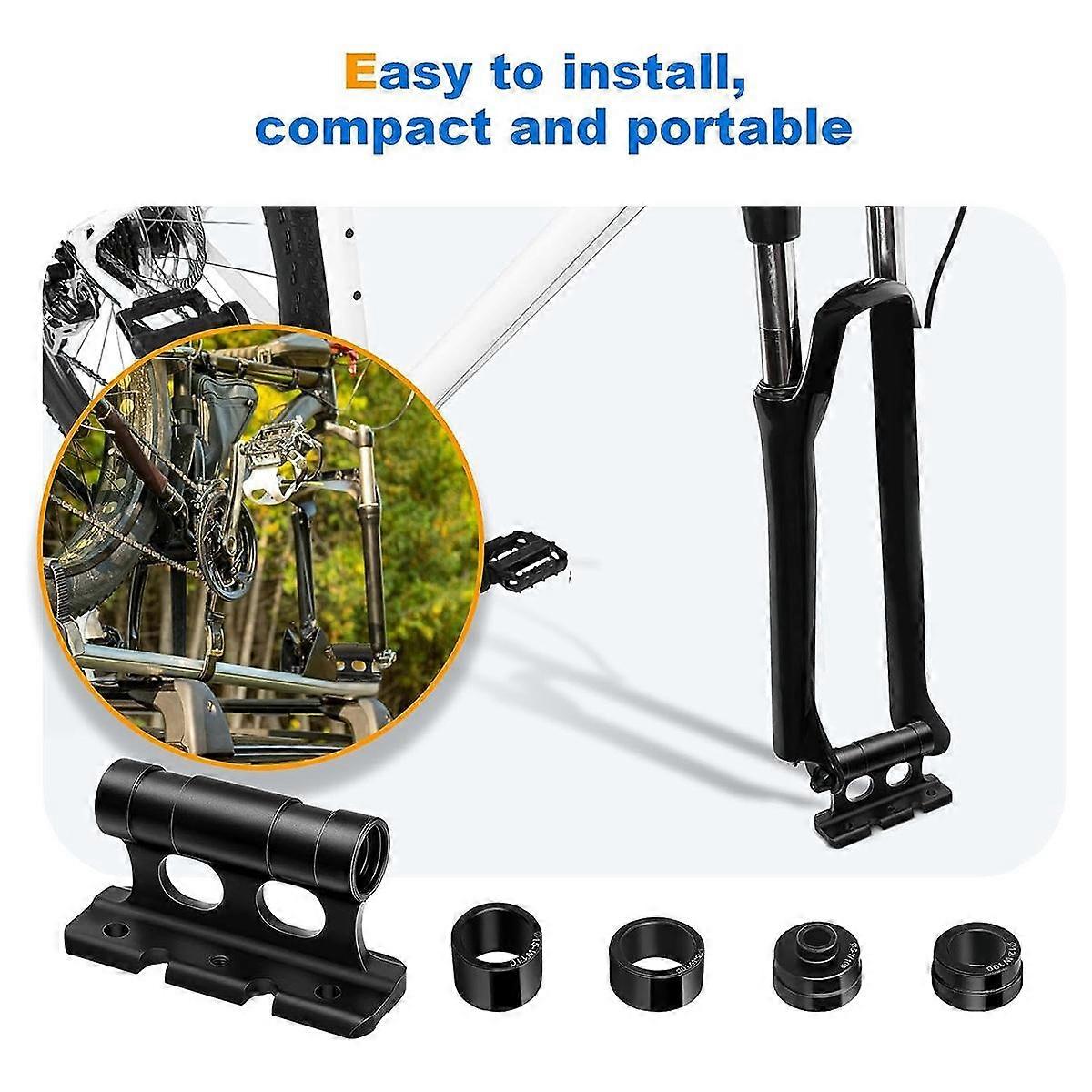 Bicycle Rack Car Roof-Top Mount Racks Road Bike Carrier Front Fork ...