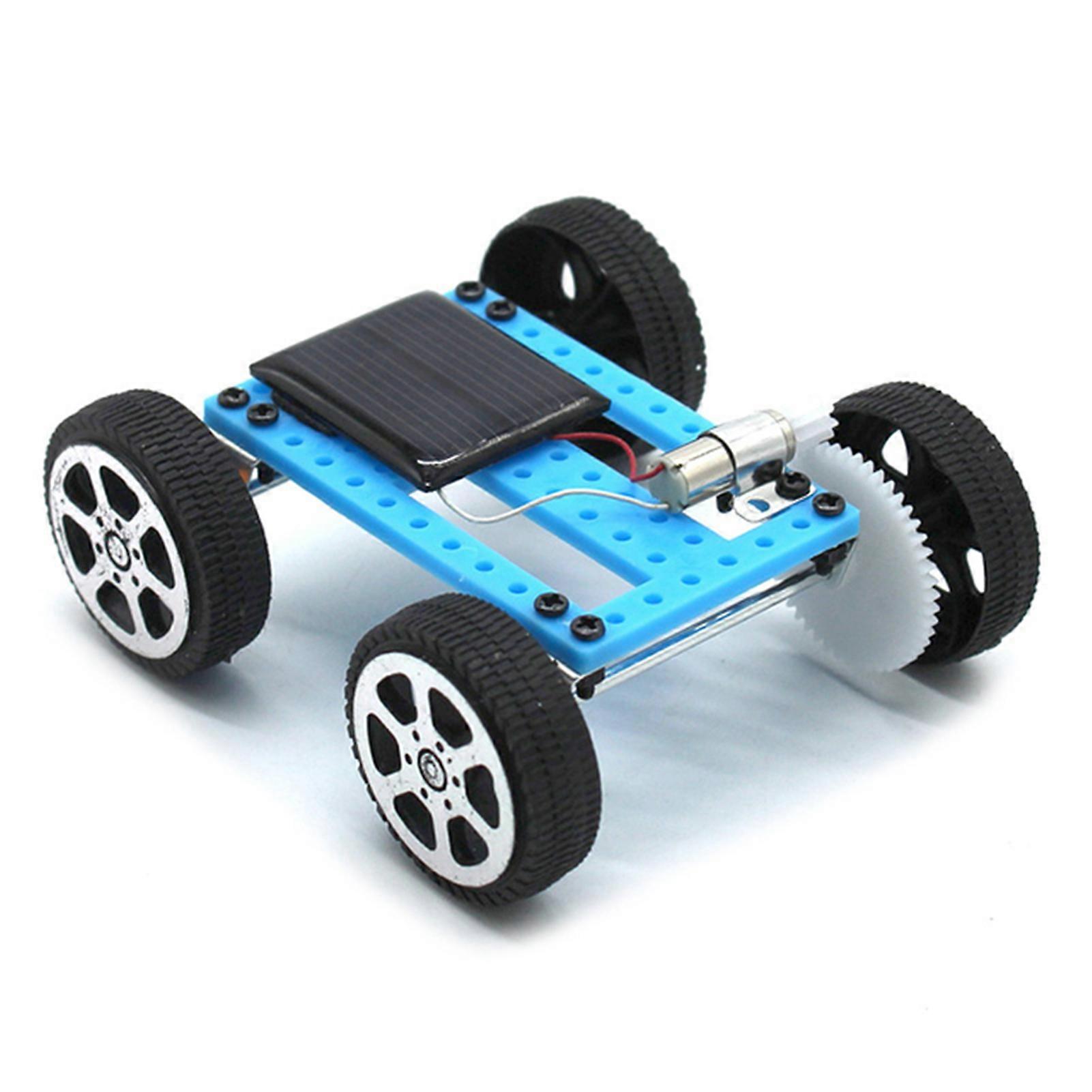 Solar Car Science Toy DIY Fun Educational Physics Experiment Kit Handmade Compact Size ...