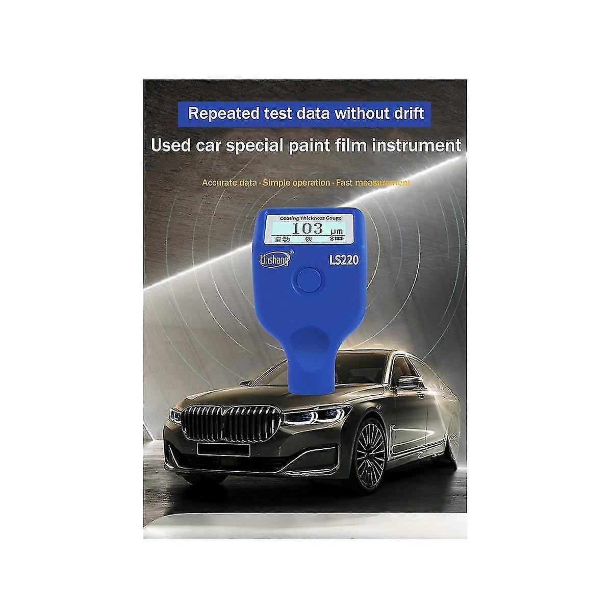 Ls220b Bluetooth Coating Thickness Gauge Car Paint Meter Lcd Screen ...