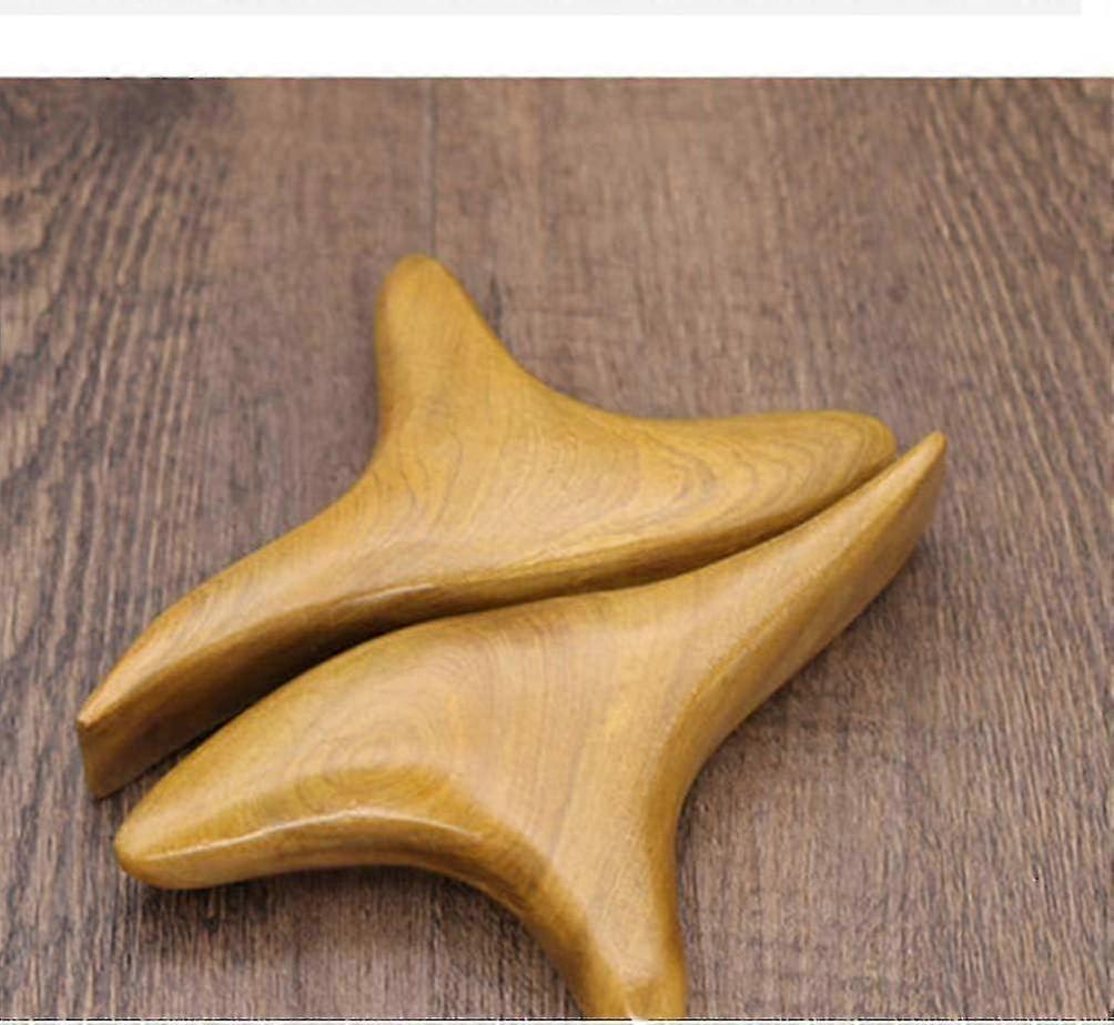 2pcs Thai Traditional Trigger Point Massager Triangle Cone Wood ...