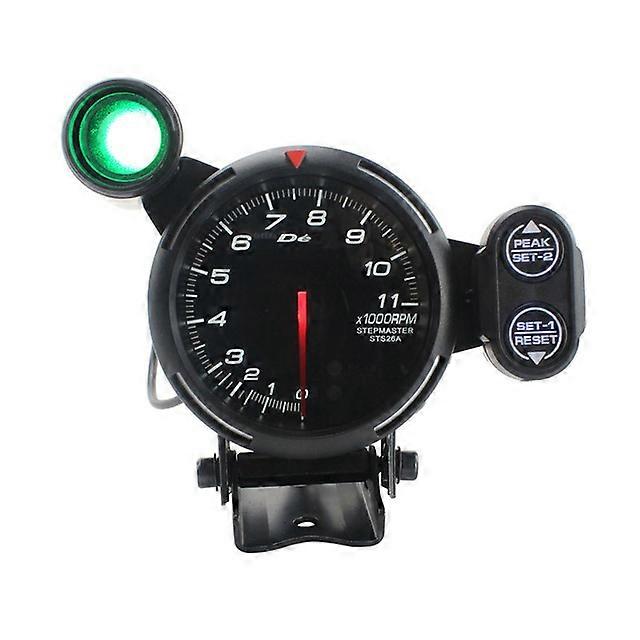 80mm Car Tachometer Gauge Stepper Motor 0-11000 RPM meter Tachometer ...