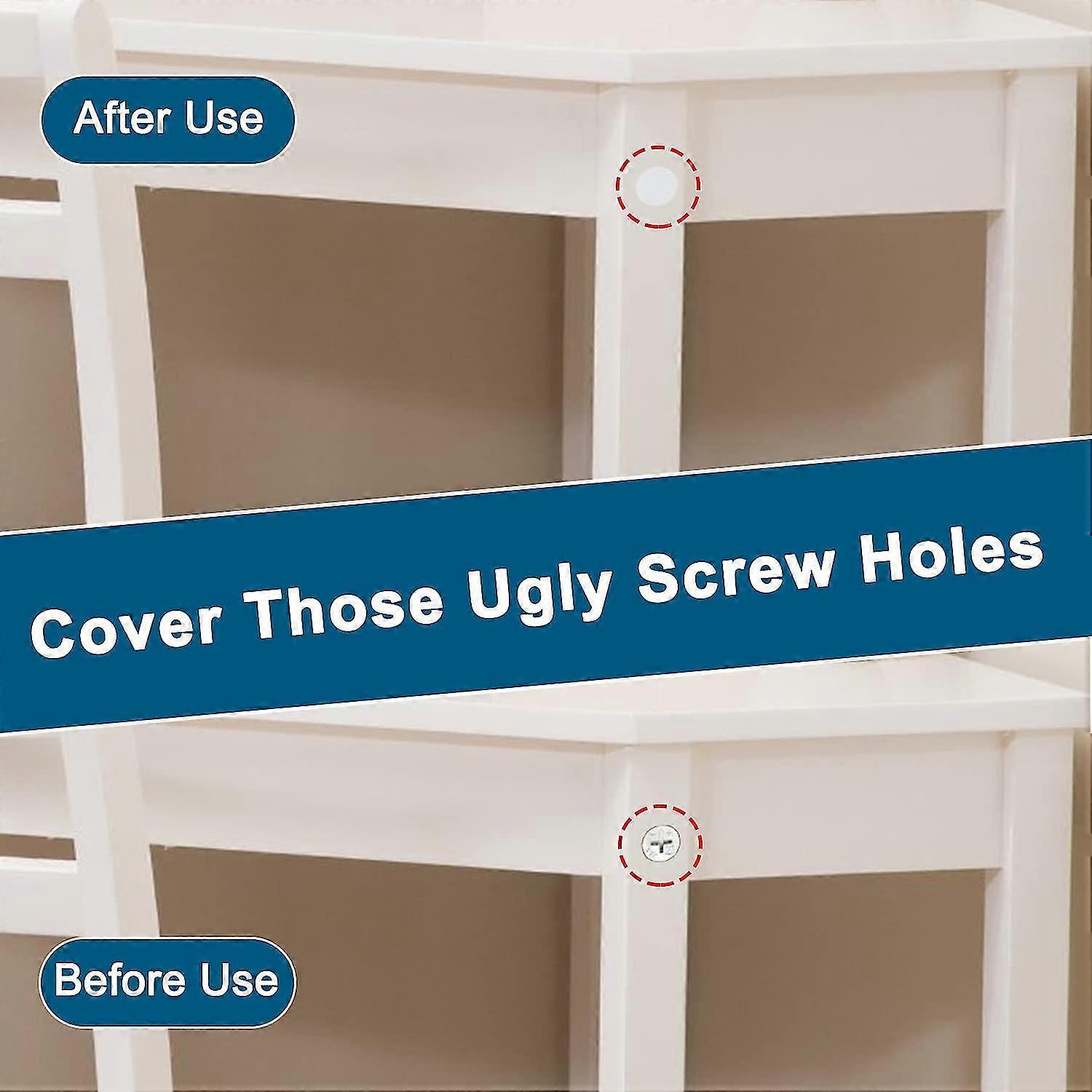 Screw Hole Stickers Pvc Covers Self Adhesive, 21mm Decorative Stickers ...