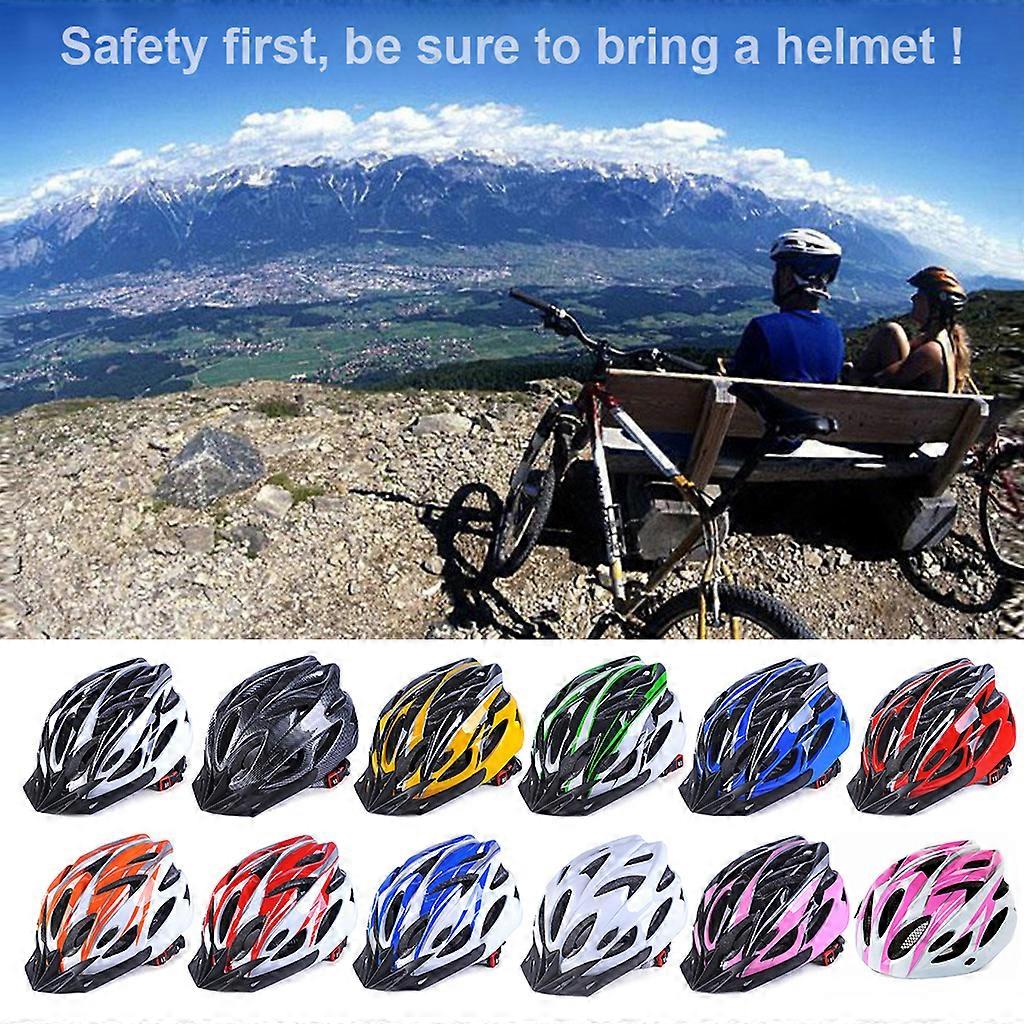 Motorbike Helmet Road Bike Cycle Helmet Mens Women for Safety Adult ...