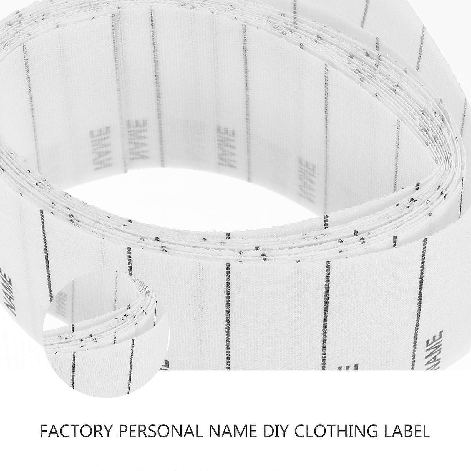 200 Pcs Clothes Tags Self Adhesive Name Labels Iron Name Tags Clothes ...