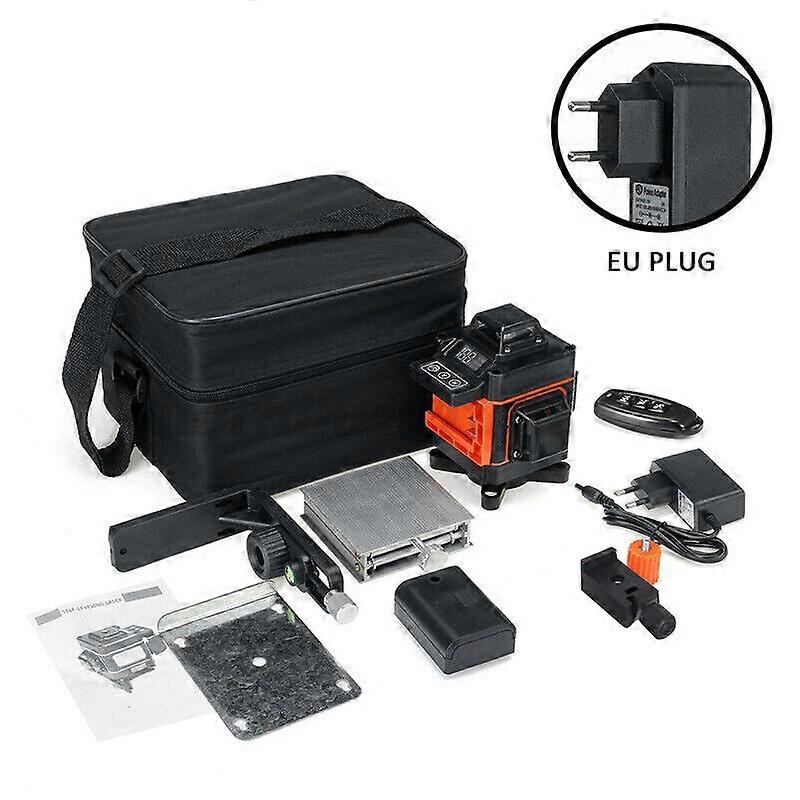 NEW UPGRADE 16 Lines Laser Level Self Leveling, 4D Green Cross Line ...