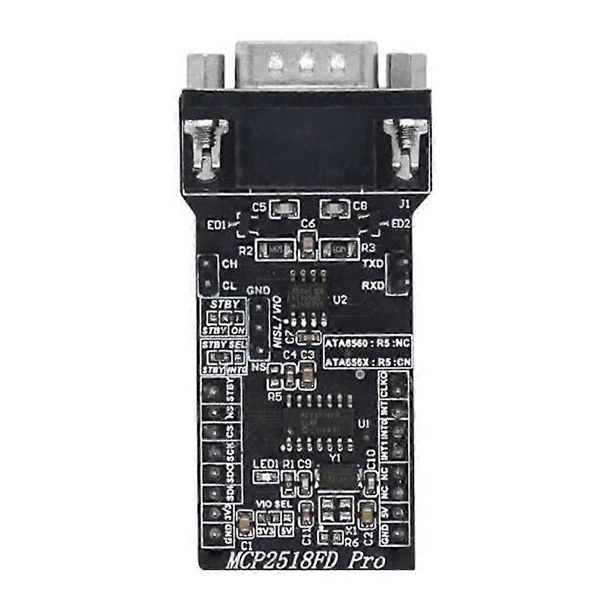 Spi To Canfd Module Mcp2518fd Module Ata6560 Transceiver Cam Bus Module Super Mcp2515 Controler ...