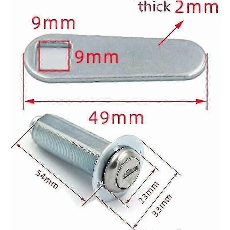 Extra long cam lock with keycode 8025, 2 RV weatherproof lock | Fruugo UK