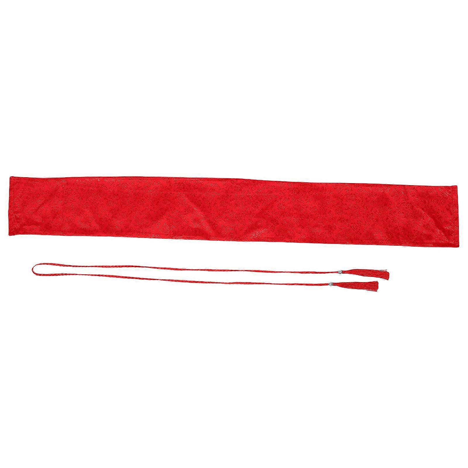Fringe Belts For Women Kimono Waist Band Red Polyester Spandex Wide ...