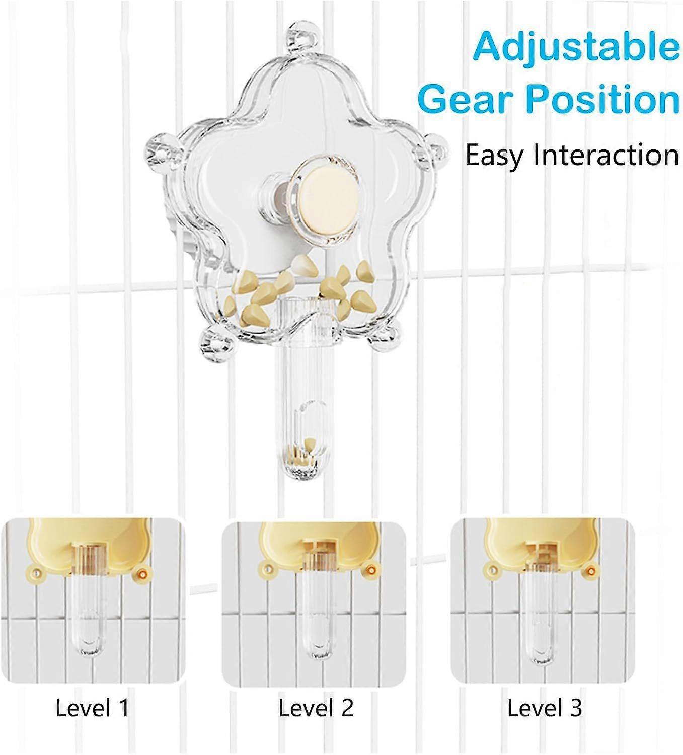 Bird Foraging Toys, Cockatiel Foraging Wheel, Parrot Cage Spinning Toys ...