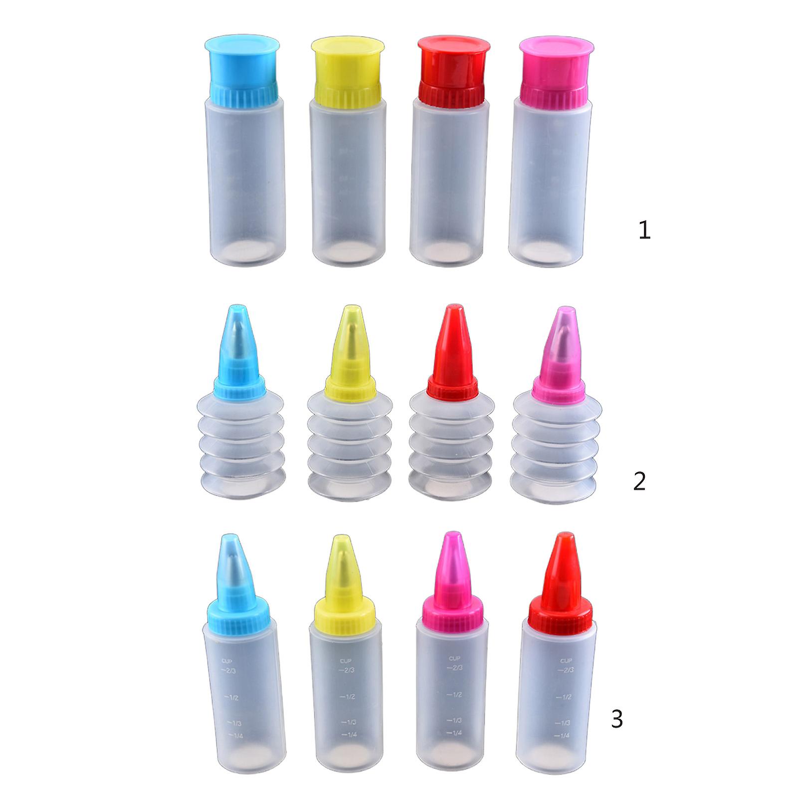For Bakery Icing Piping Sauce Bottle And Nozzle Cake Cupcake Decoration ...