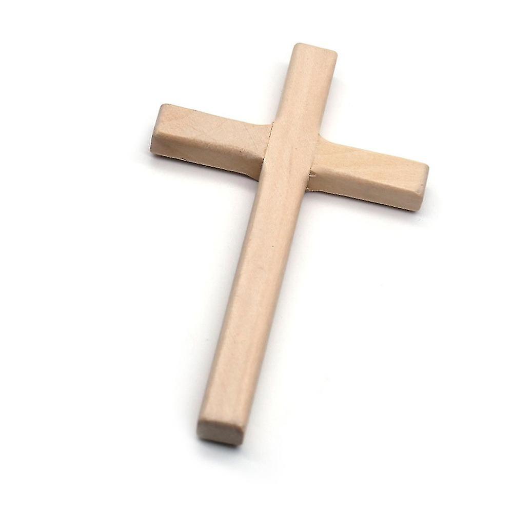 Wooden Cross Vintage Religious Catholic Handcrafted Plaque Small ...