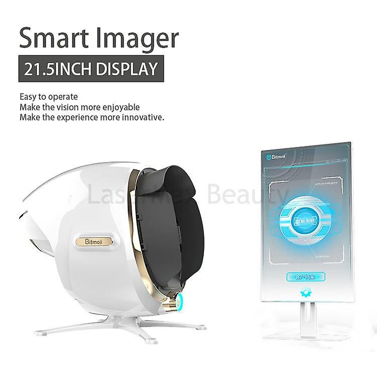 Multi-language 3d Ai Smart Magic Mirror Skin Analyzer Skin Acne ...