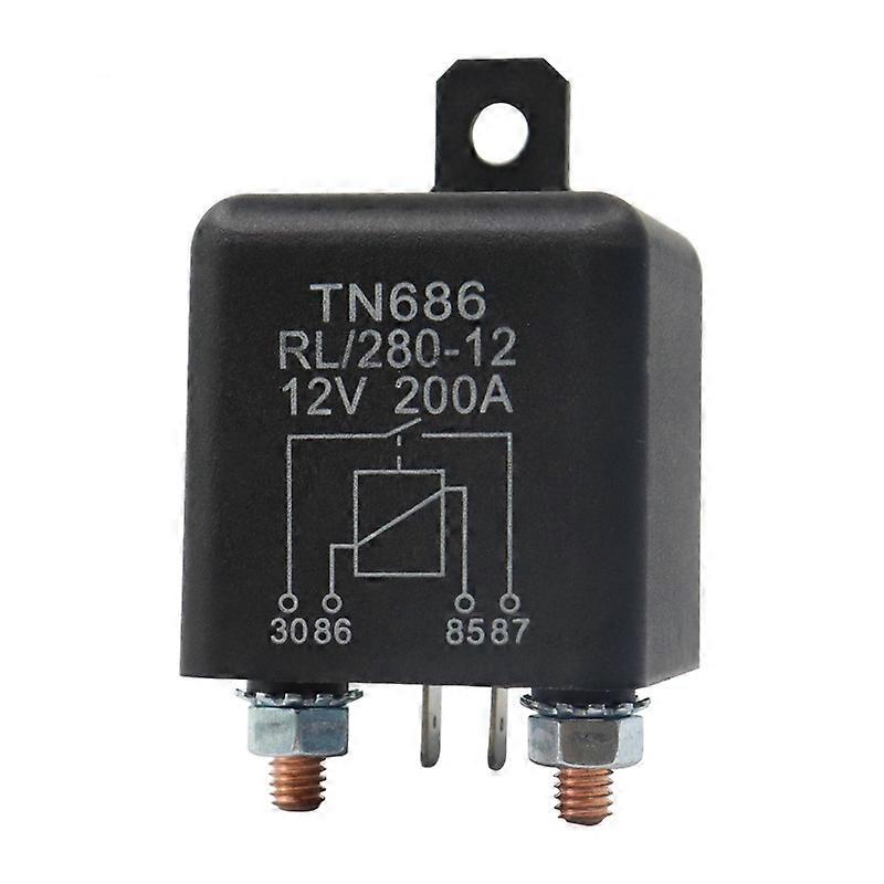 High Current Relay Starting relay 200A 100A 12V/24V Power Automotive ...