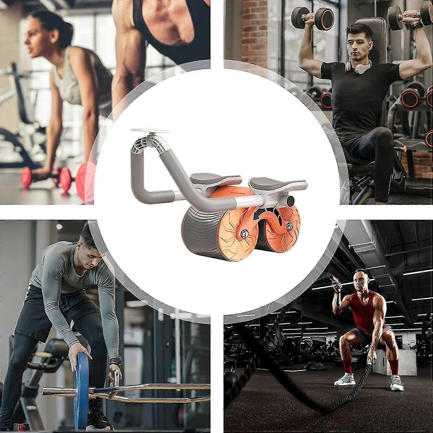 Automatic Rebound Aabdominal Wheel, Wheels Roller Domestic Abdominal ...