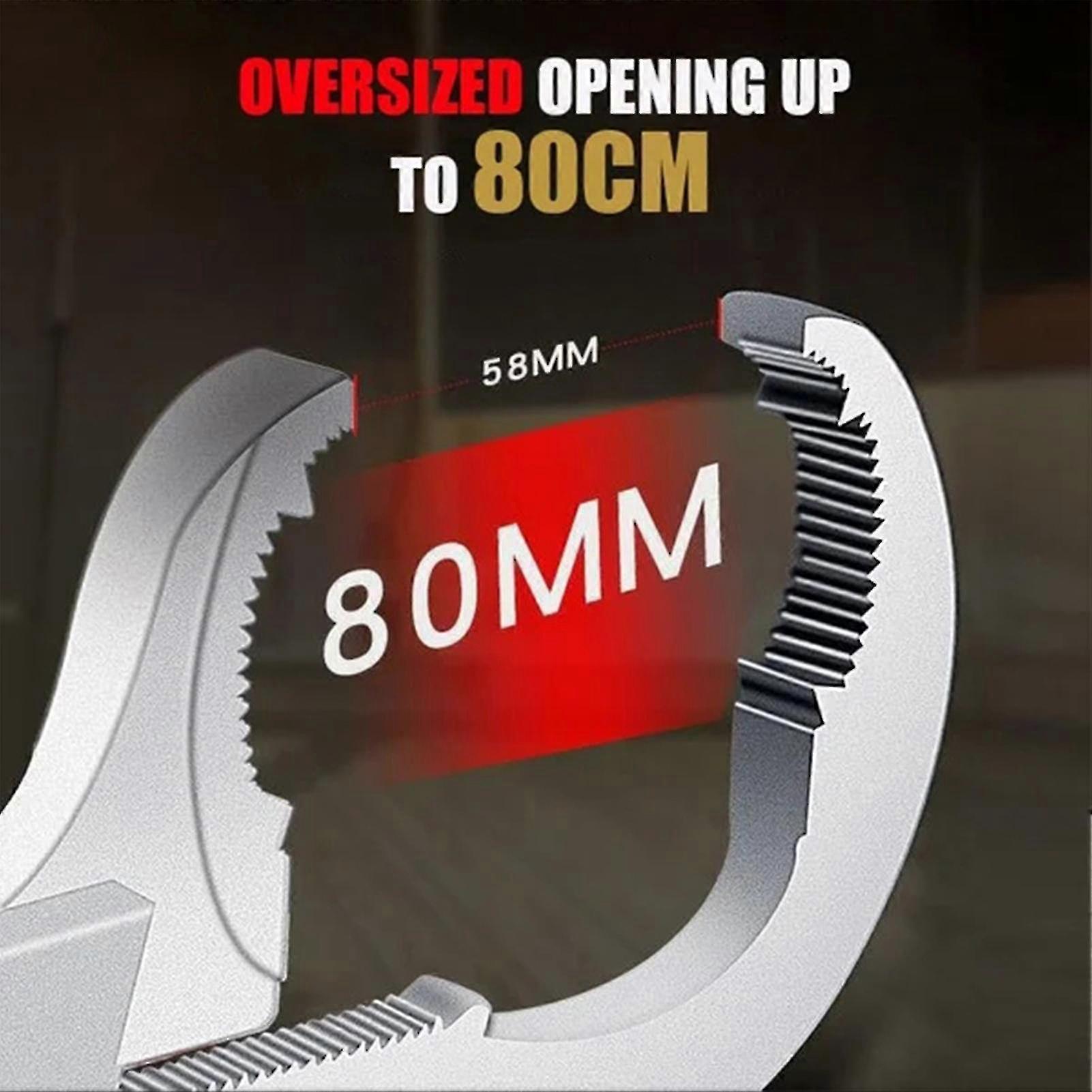 Universal Adjustable Double-ended Wrench Large Opening Bathroom Sink ...