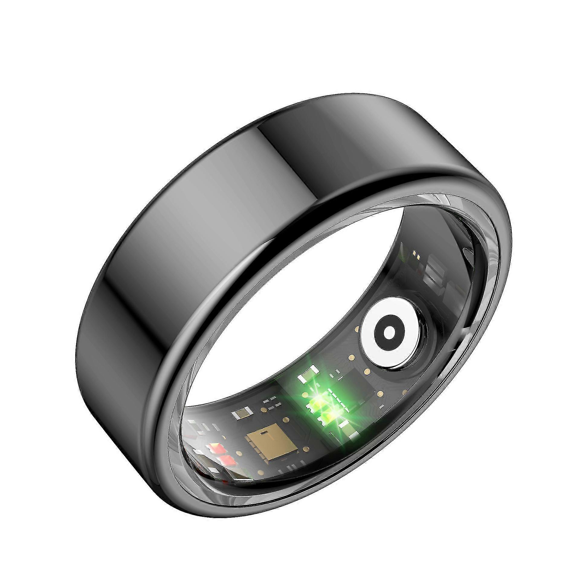 New R02 Smart Ring Waterproof Pressure Blood Oxygen Sleep Heart Rate ...