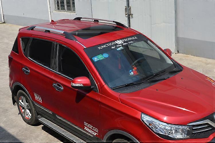 79X38cm Fake Sunroof Black Car Sticker Car Roof Sticker Simulation ...