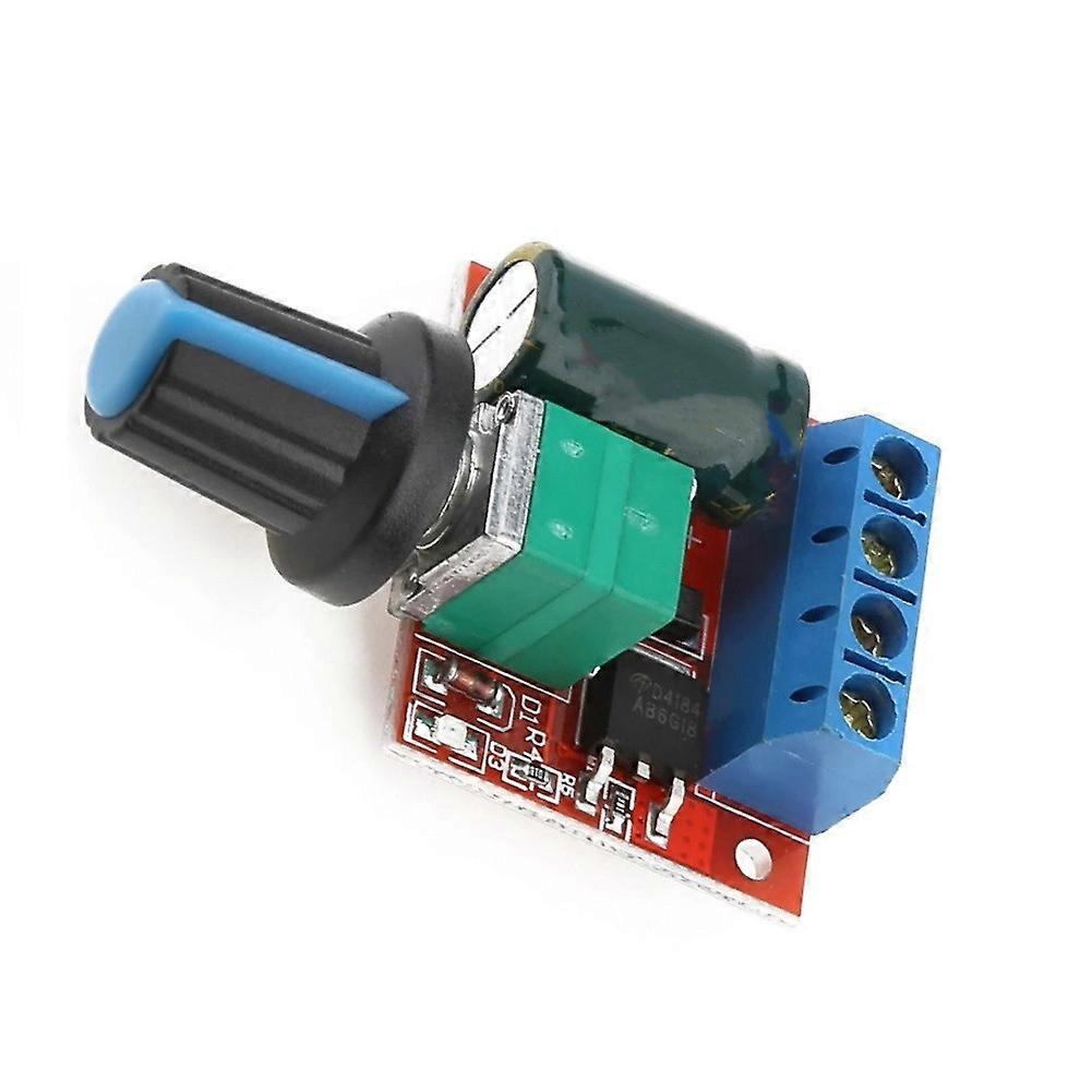 5A PWM 12V DC Motor PWM Speed Controller Module 45-35V Low Voltage Adjustable Drive Voltage ...