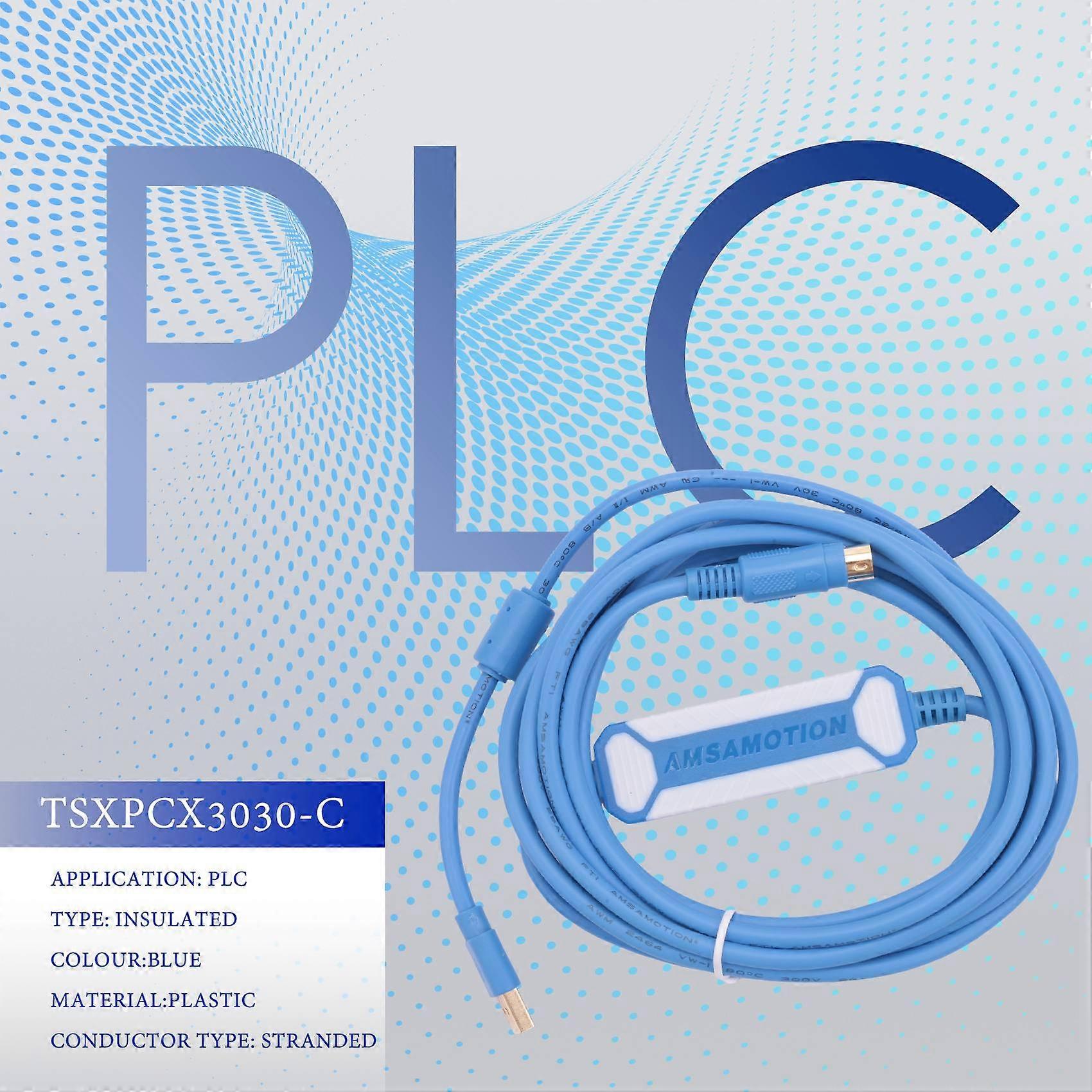 TSXPCX3030-C Suitable Twido Series PLC Programming Cable TSXPCX3030 ...
