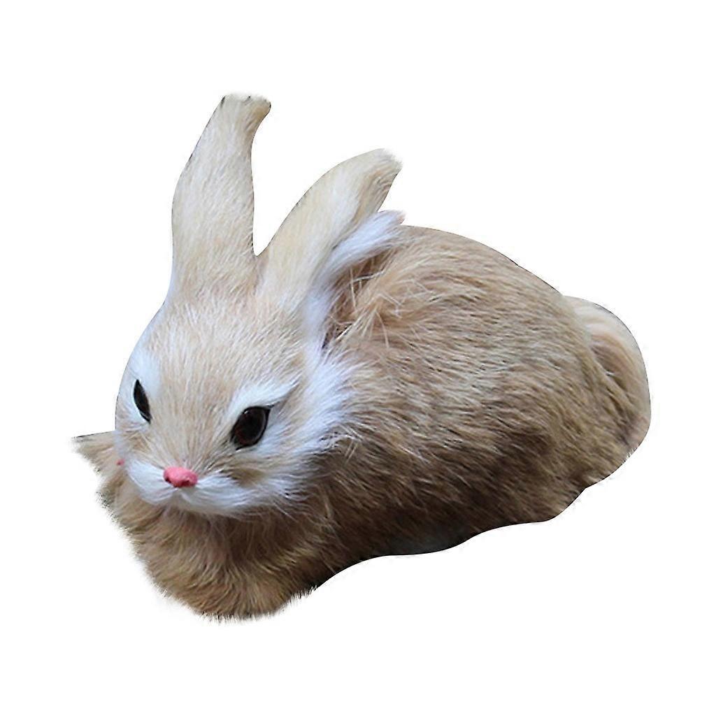 15cm Realistic Cute Plush Rabbits Lifelike Simulation Toy Birthday Gift ...