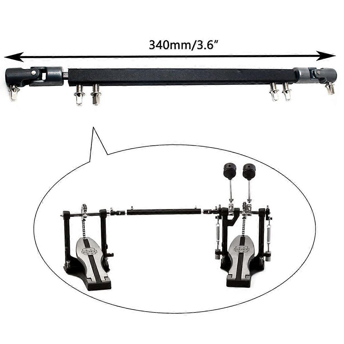 Double Kick Drum Pedal Drive Shaft Steel Bass Drum Pedal Linkage ...