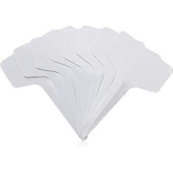100 Pack Plastic Plant Tags, T-type Labels, Waterproof Reusable ...