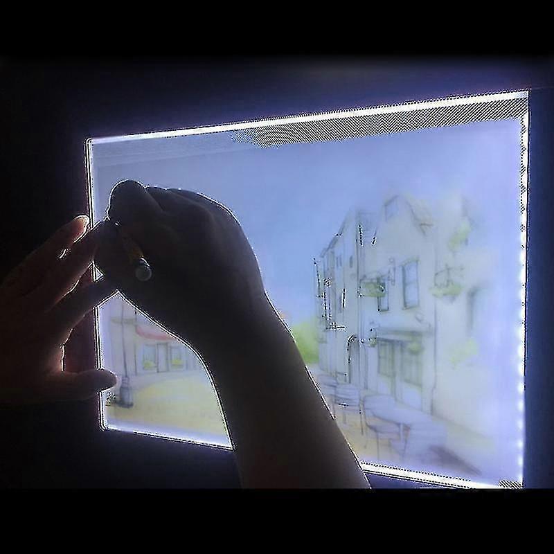 Drawing Board Led Light Box A4 Copy Station Rechargeable Art Stencil ...