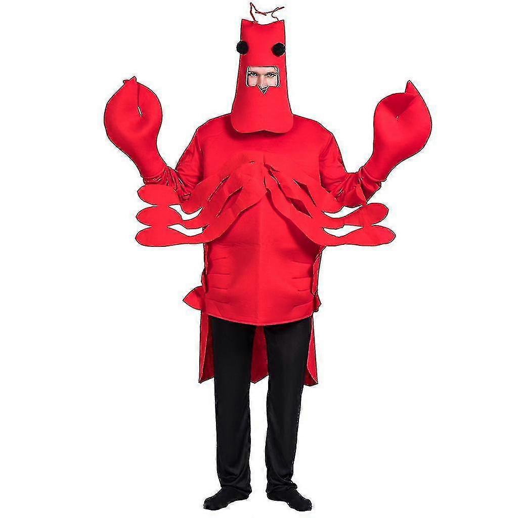 Funny Marine Life Shrimp And Crab Costume For Cosplay, Halloween Party ...